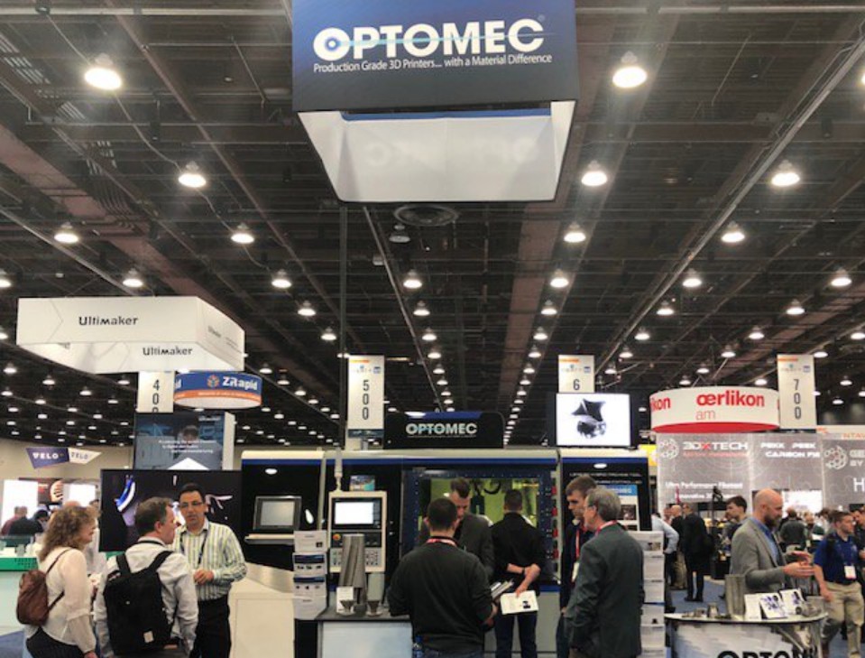 Optomec Capitalizes on Connections at RAPID - Wired Island